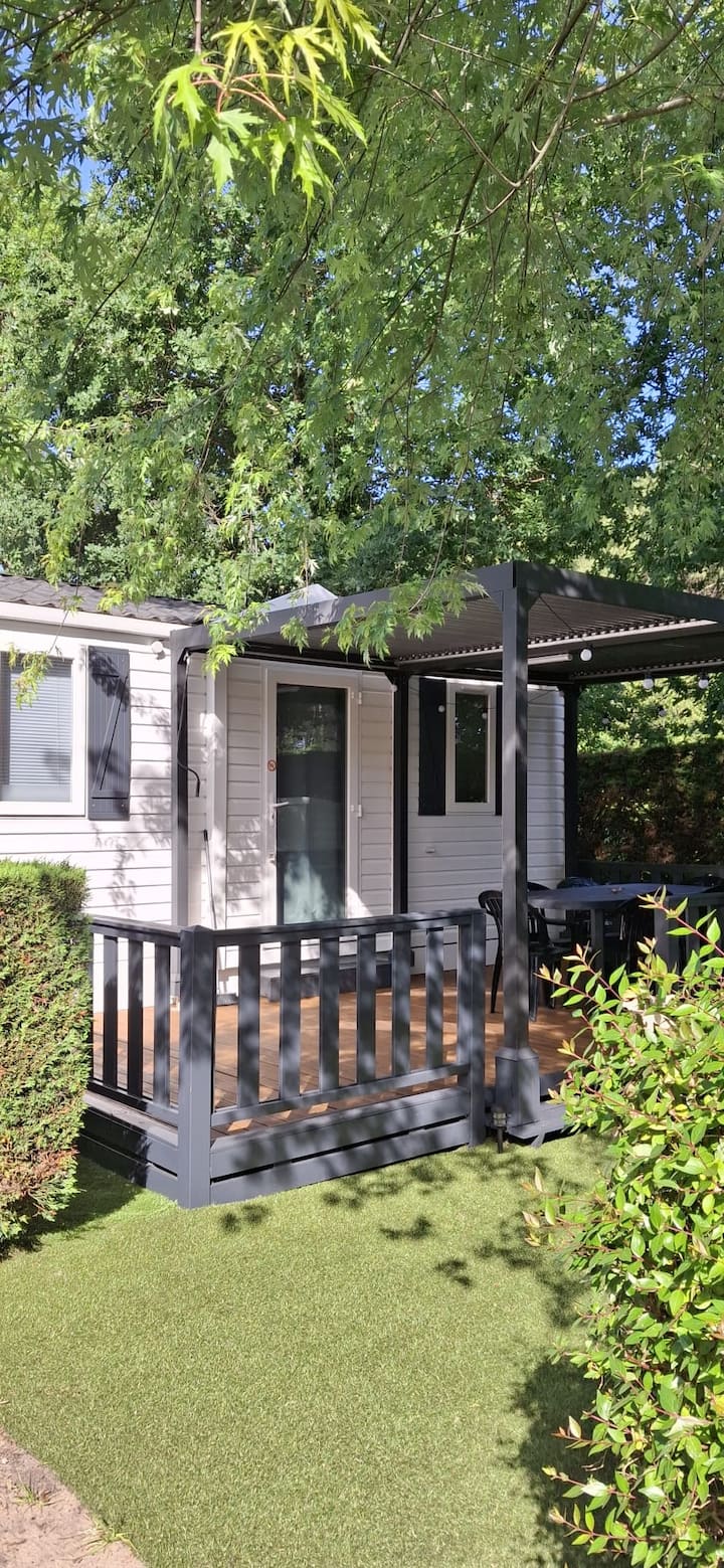 Mobilhome Clim Camping Biscarosse Lac Piscines - Biscarrosse