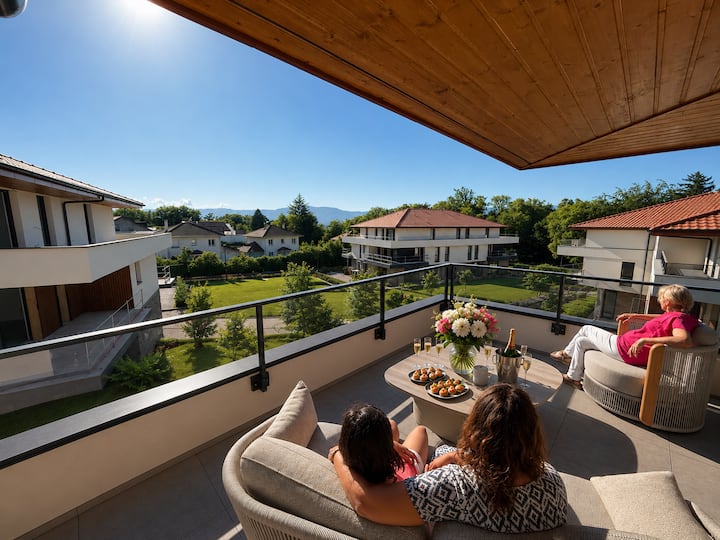 Appartement Neuf Avec Terrasse Xxl - Yvoire