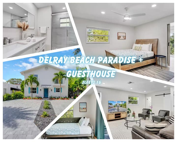 Delray Beach Paradise + Guesthouse | Downtown - 巴哈馬