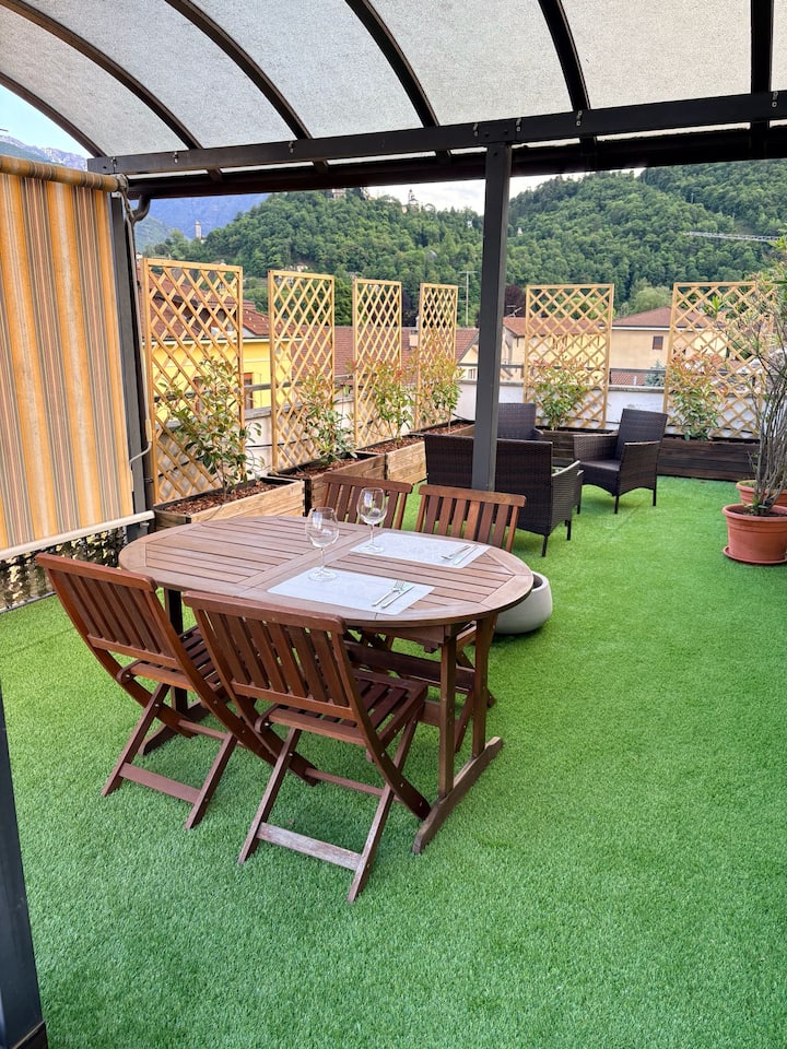 Appartamento Con Ampia Terrazza Vista Montagne - Domodossola