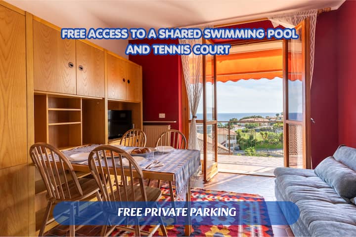 [Relax Vista Mare] Tra Piscina E Natura - Imperia