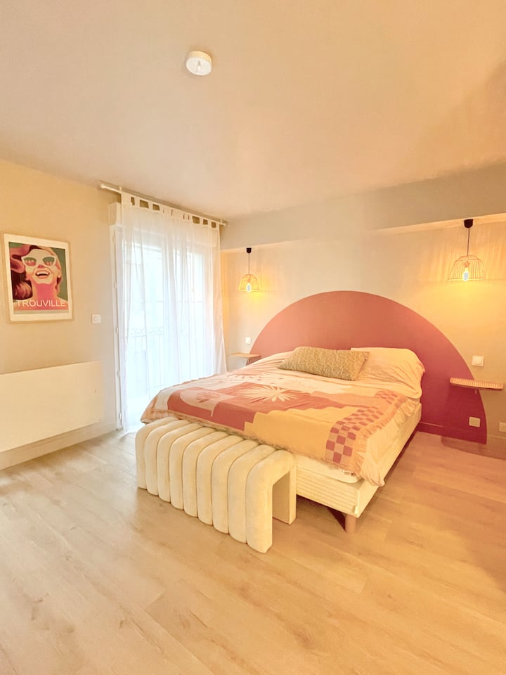 Maison Familiale Plage 3min, Parking Privé - Deauville