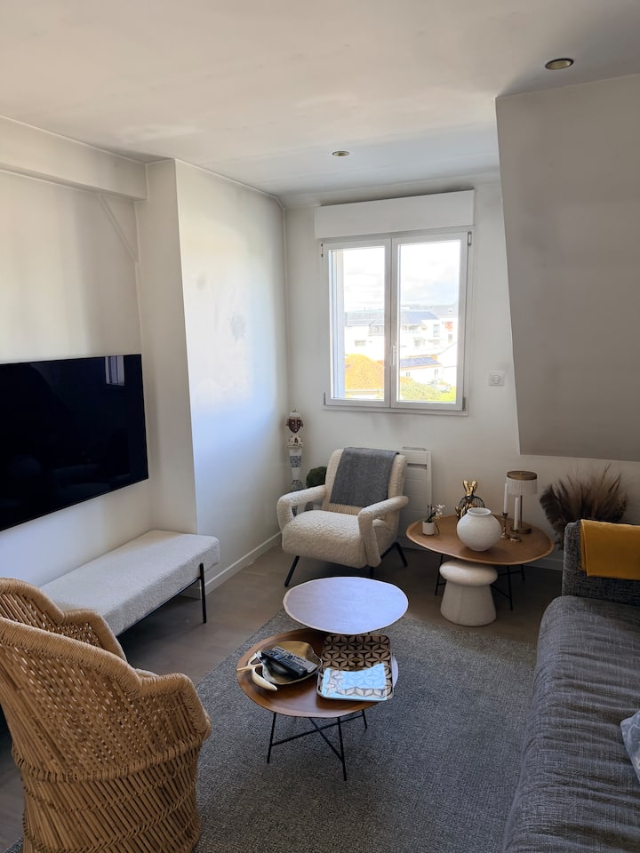 Appartement T3 Cocooning à 5 Mins De La Plage - Pornichet
