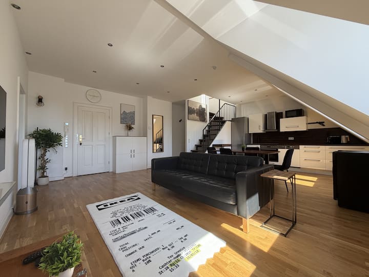 Modern Maisonette Loft In Prime Wiesbaden - Wiesbaden