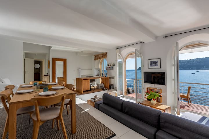 Appartement D’exception Avec Accès Privé à La Mer - Villefranche-sur-Mer