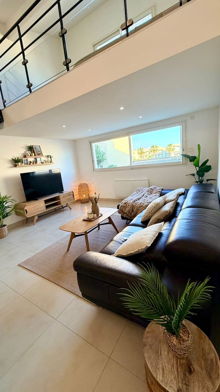 Loft Lumineux & Terrasse à Palavas - Palavas-les-Flots