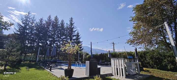 Mountain House For Families With Pool And Hot Tub - Porumbacu de Jos