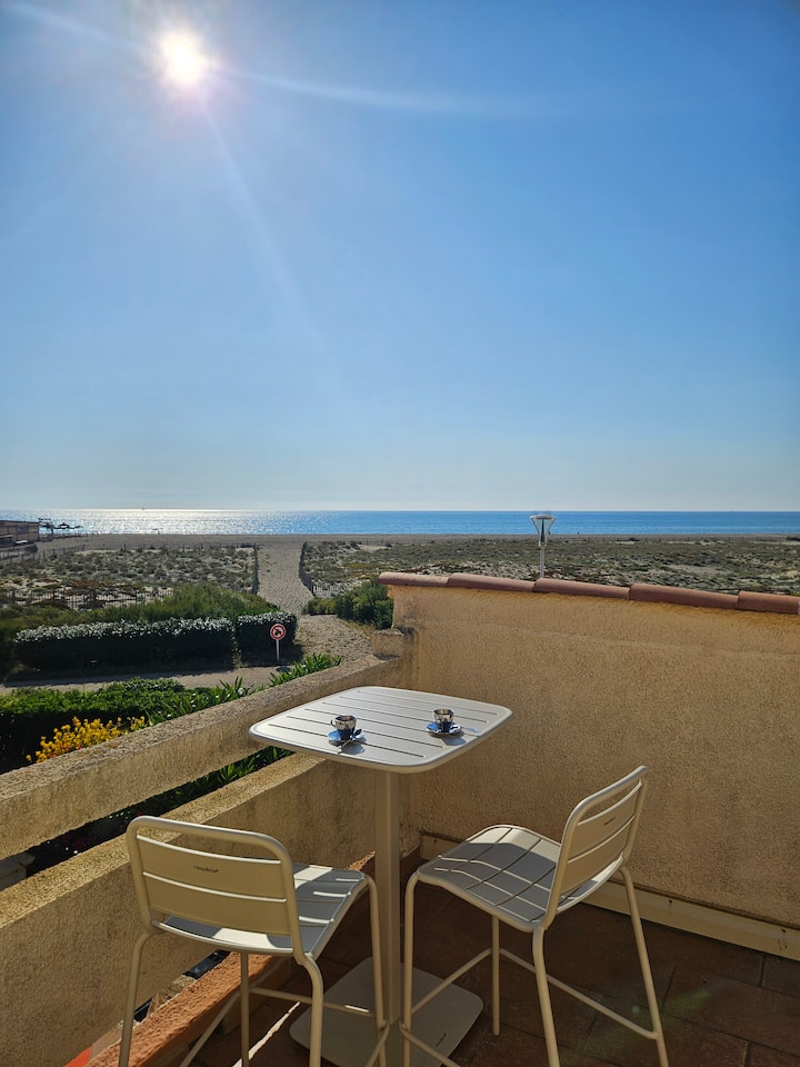 Petite Maison Vue Mer, Front De Mer - Leucate