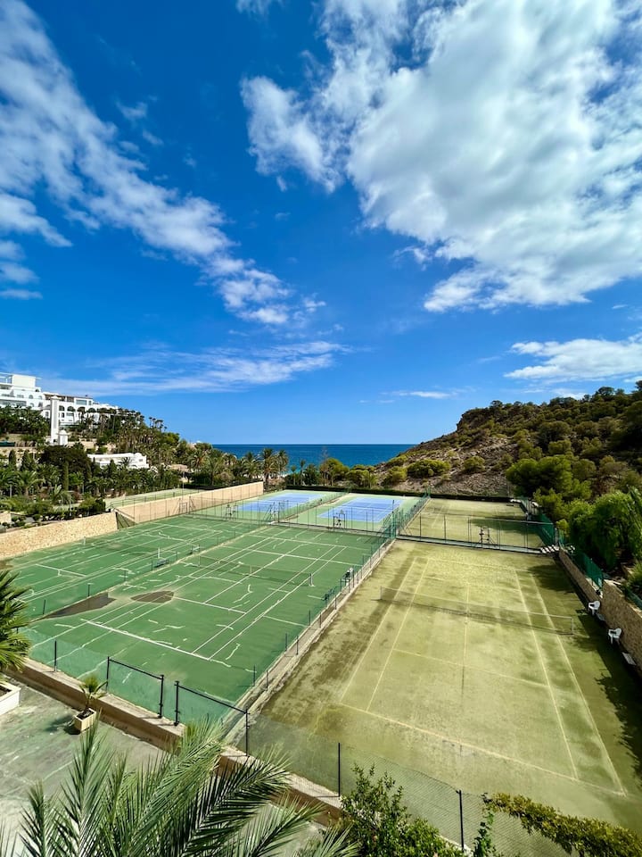 Apartamento Moderno Con Vistas Al Mar Y Piscina - Villajoyosa