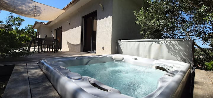 Mini-villa Avec Jacuzzi "Petra Bianca" - Bonifacio
