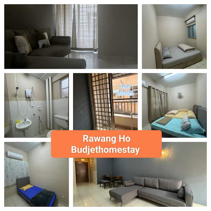 Rawang 平民民宿推荐，工作歇息，远方探亲，旅游居住，短租，位置方便，楼下便利店，美食区，水果店 - Serendah