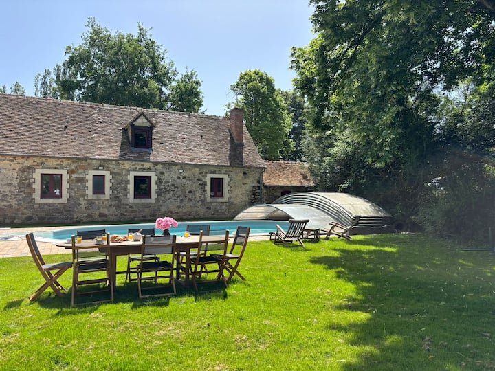 Gîtes De La Mare Ronde Piscine - Le Mans