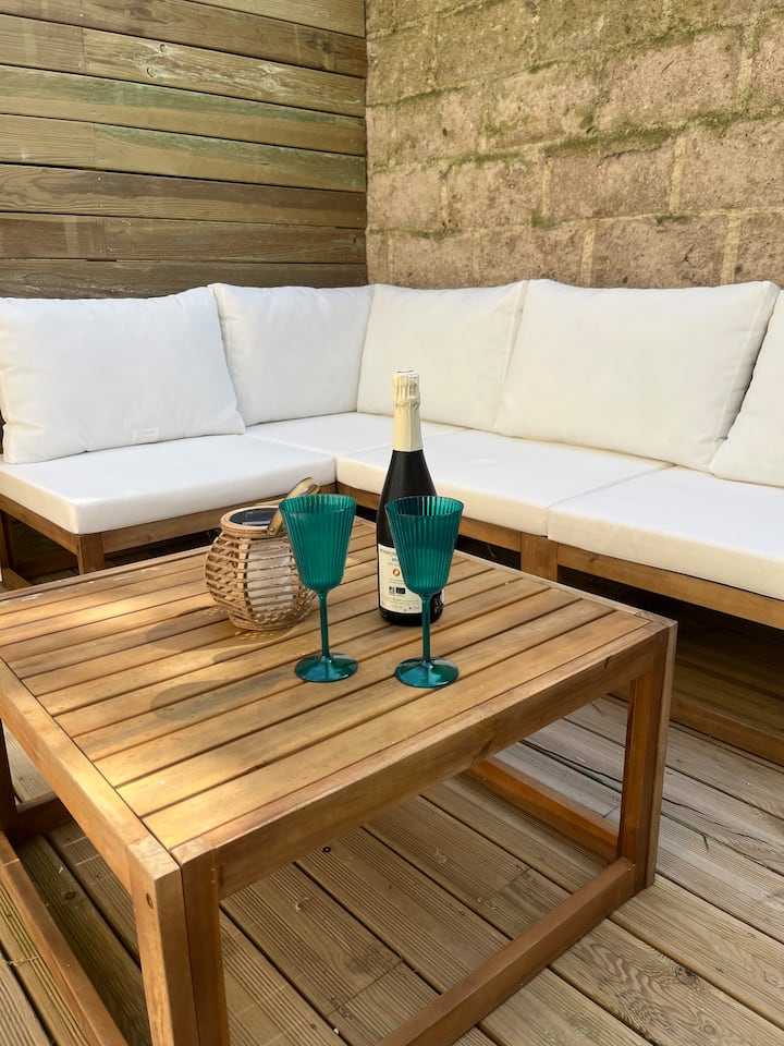 Appartement Cosy Avec Terrasse Et Spa - Cherbourg-Octeville