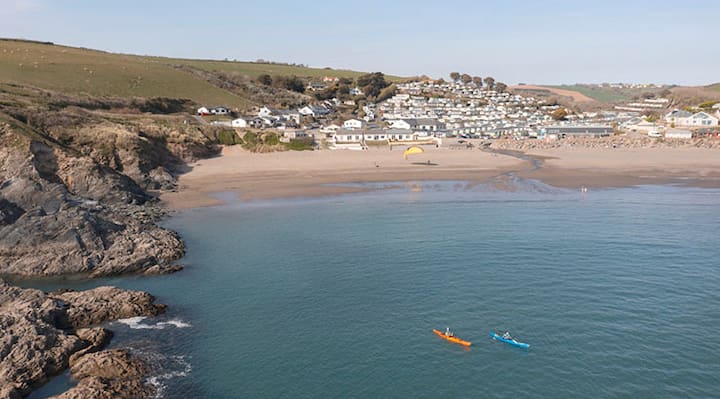 Seaside Retreat Sea View Decking & Blue Flag Beach - Hope Cove