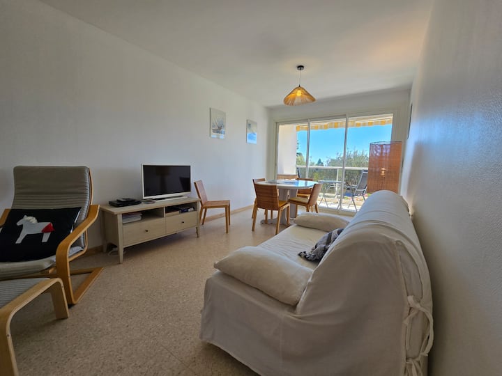 L’instant Bleu - Apt Avec Clim Wifi Et Parking - Bormes-les-Mimosas