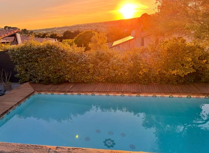 Jolie Villa Avec Piscine Et Climatisation - Marseille