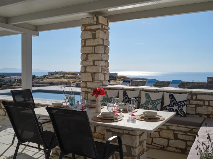 Illusion Sunset Villa In Paros - Paros