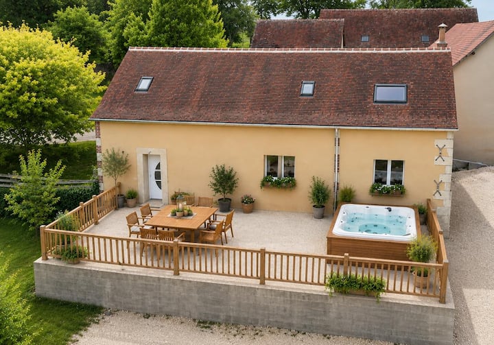 La Choupinette : Grand Gîte Avec Jacuzzi/ Domaine - Touraine