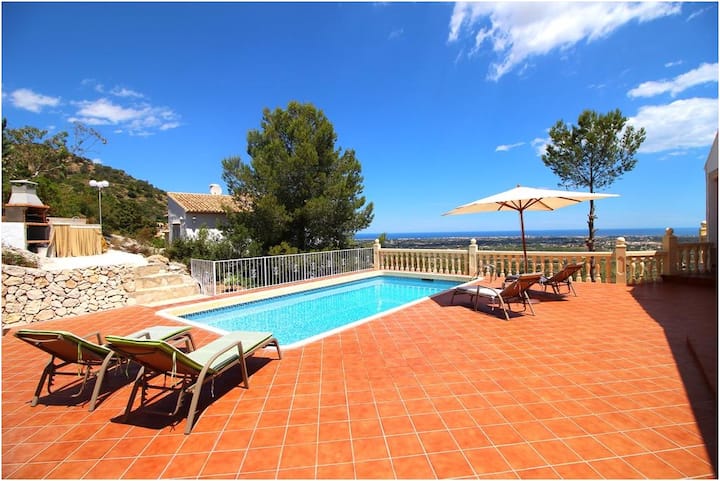 Villa, Piscina Privada Y Vistas Al Mar | La Sella - Ondara