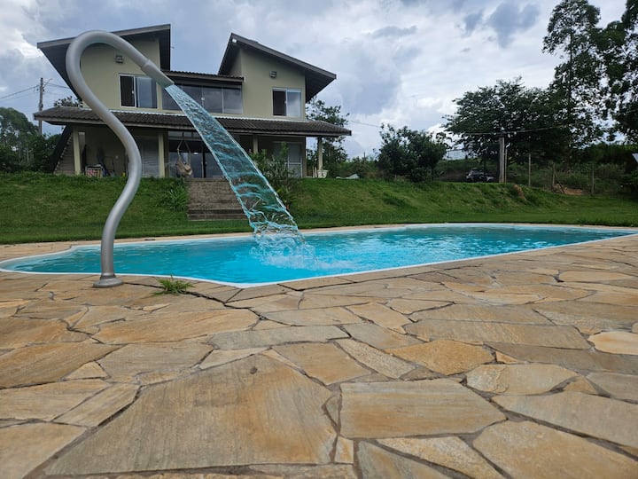 Refúgio Com Piscina/natureza 
Conforto E Sossego. - Jundiaí