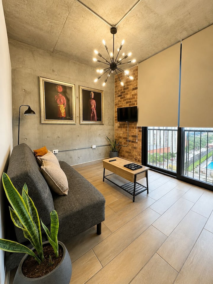 Loft En El Corazón De Monterrey|pool+gym Con Vista - Monterrey
