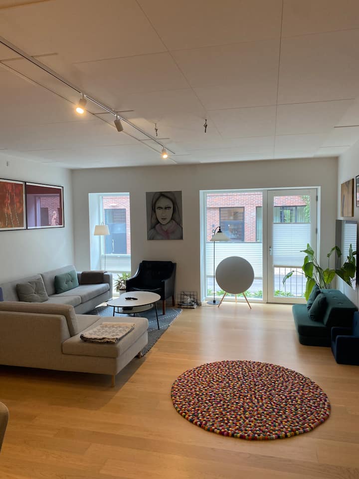 Børnevenlig Lejlighed Med Terrasse I Carlsbergbyen - Copenhague