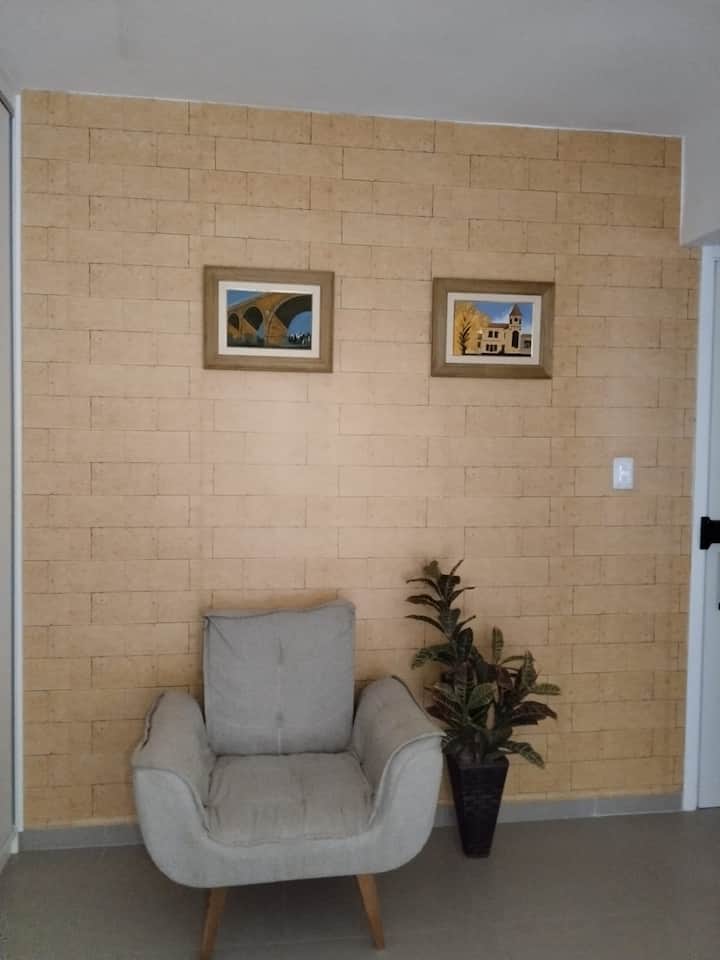 Studio Com áRea Externa, Mobiliado E Equipado. - Barbacena