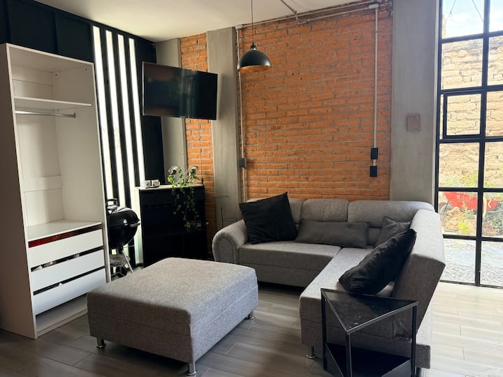 Exclusivo Loft Tipo Industrial, Zona Muy Tranquila - Aguascalientes