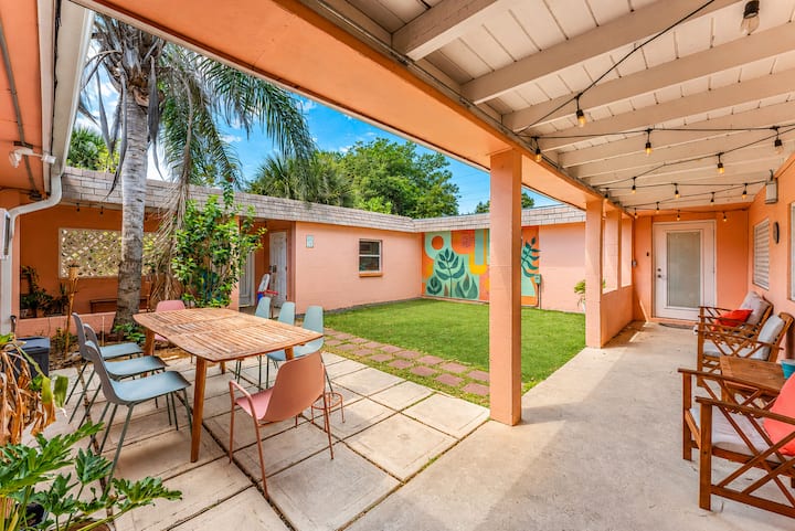 Villa Oasis • 1 Block To Beach + Downtown - Cocoa Beach, FL