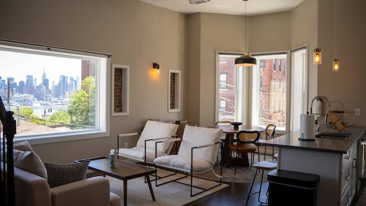 Manhattan Skyline Views-10 Min To Metlife- 4br/4ba - North Bergen, NJ