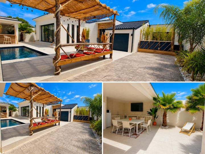 Villa D Exception Avec Piscine Chauffée - Agde