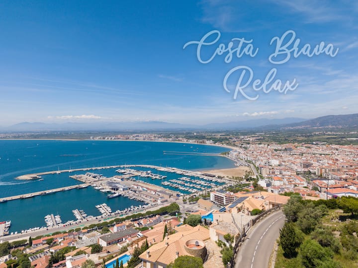 V040 - Maison Avec Vue Sur La Mer à Puig Rom - Roses