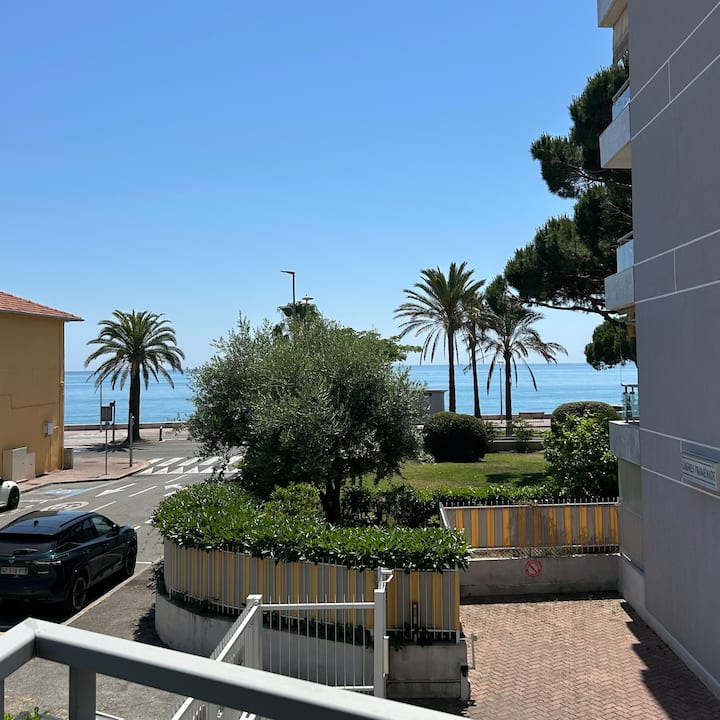 Sea View • 50m To The Beach • Airport Nice 4,8 Km - Cagnes-sur-Mer