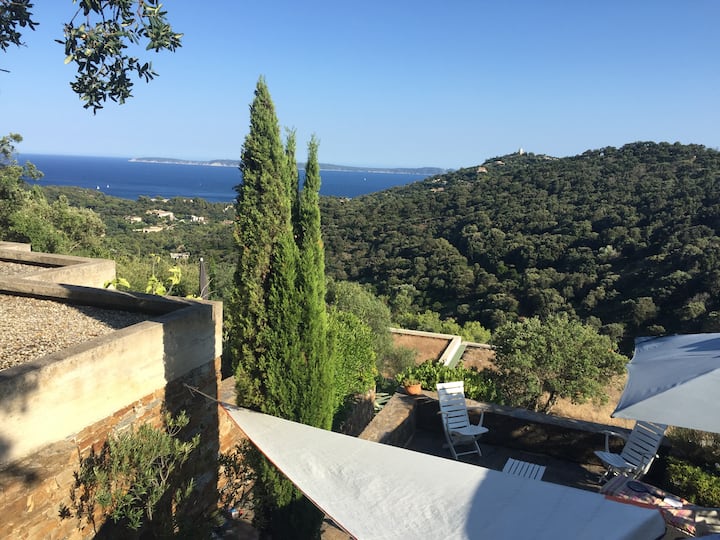Maison 6 Couchages Vue Sur Mer - Gaou Bénat (Var) - Bormes-les-Mimosas