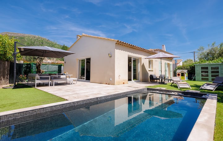 Villa Du Clos De L'olivier In Tourrettes With Pool - La Colle-sur-Loup