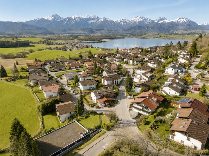 Apartment Mit Terrasse & Bergblick I Hund - Schwangau