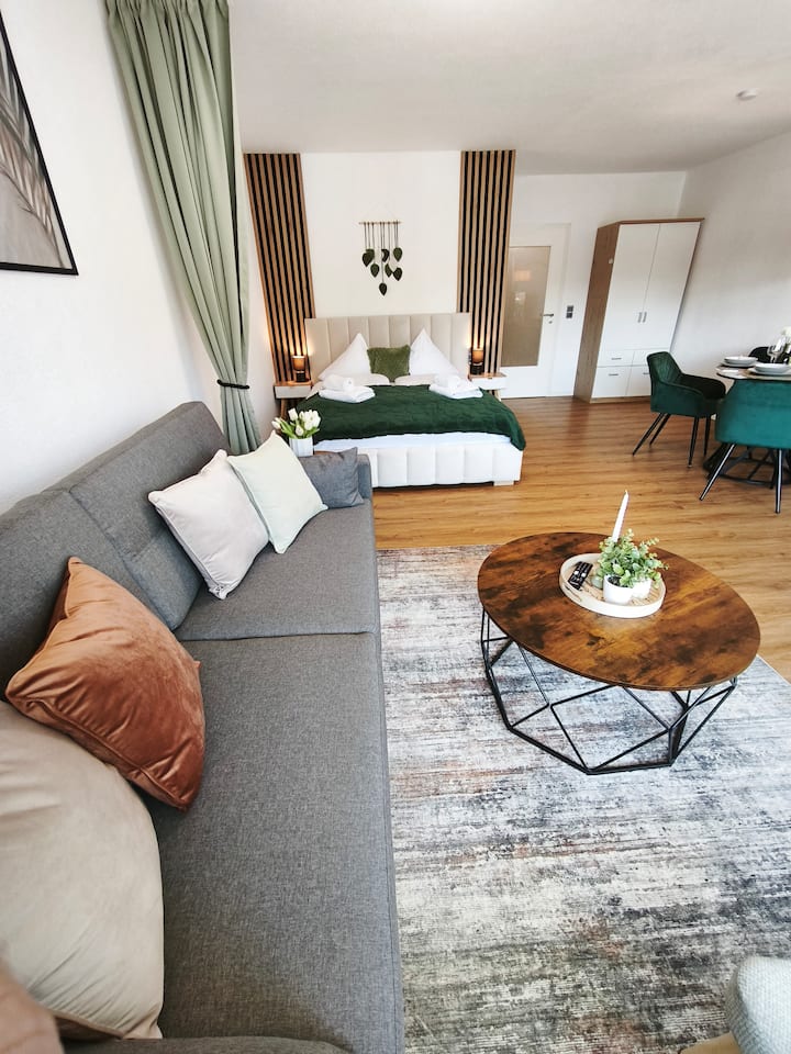 “Emma” Studio Apartment With Mountain Views - Prien am Chiemsee