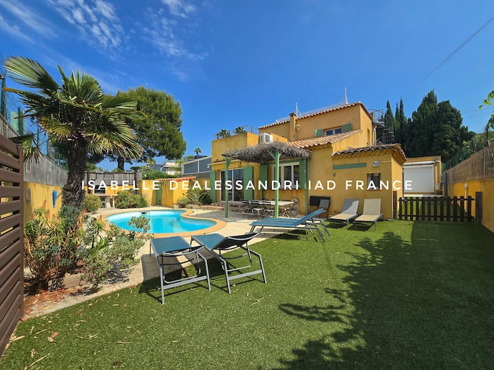 Maison Proche Plage Avec Vue Mer - Saint-Cyr-sur-Mer