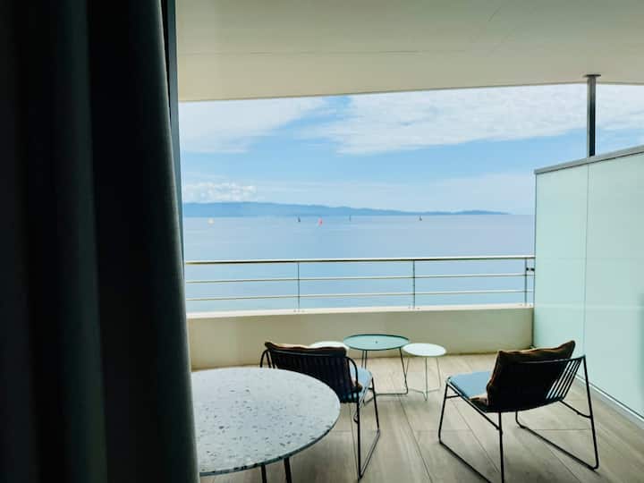Appartement Avec Vue Mer, Piscine Et Accès Plage - Ajaccio