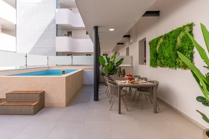 Luxury Private Pool Residence - Estepona Centro - Estepona
