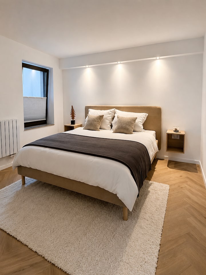 Design-apartment Mit Separatem Schlafzimmer - Niederkassel