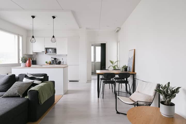 Casa Lutakko - Lakeview 2br With Balcony - Jyväskylä