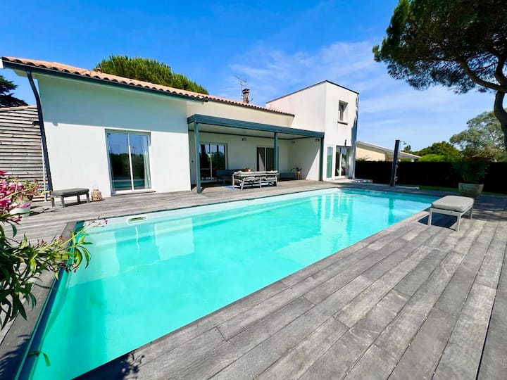 Villa Avec Piscine Chauffée Aux Portes Bordeaux - Bouliac