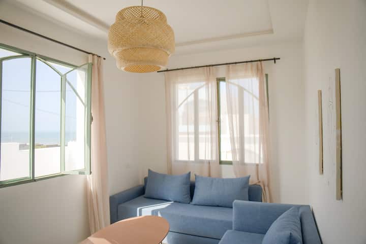 Sand House - Twin Room B2 - Imsouane