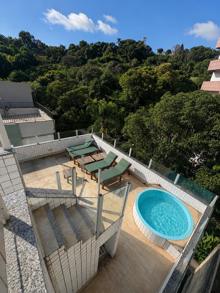Cobertura 3 Andares Com Piscina. Skema - Belo Horizonte