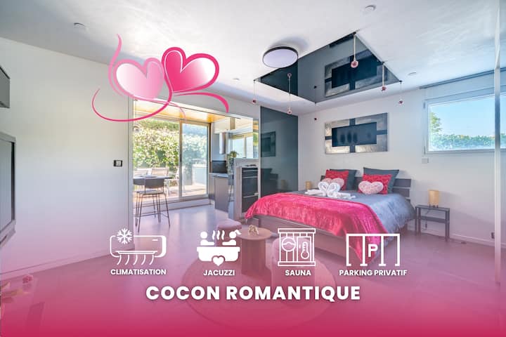 Cocon Romantique Avec Jacuzzi, Sauna Et Terrasse - Cagnes-sur-Mer
