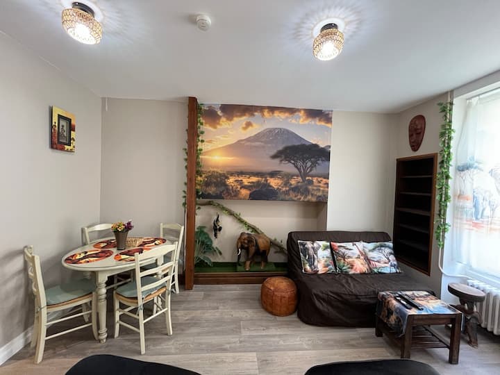 Les Roitelets "Savane" - T2 Avec Jardin -Tout Neuf - Murat-le-Quaire