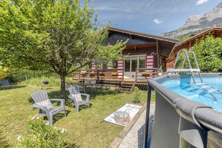 Mazot Des Outards | Piscine | Clim | Jardin Cozy - Passy