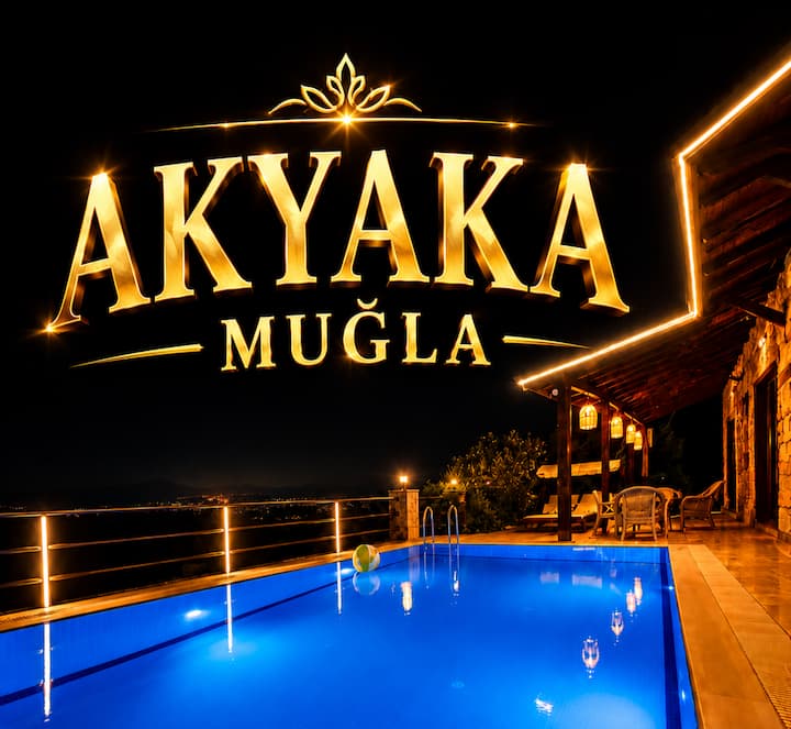 Akyaka Orman Ve Deniz Manzarali Villa - Akyaka
