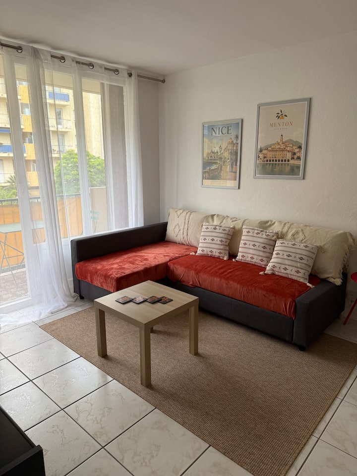 Cosy Appartement In Nice. Balcon - Parking - Carros
